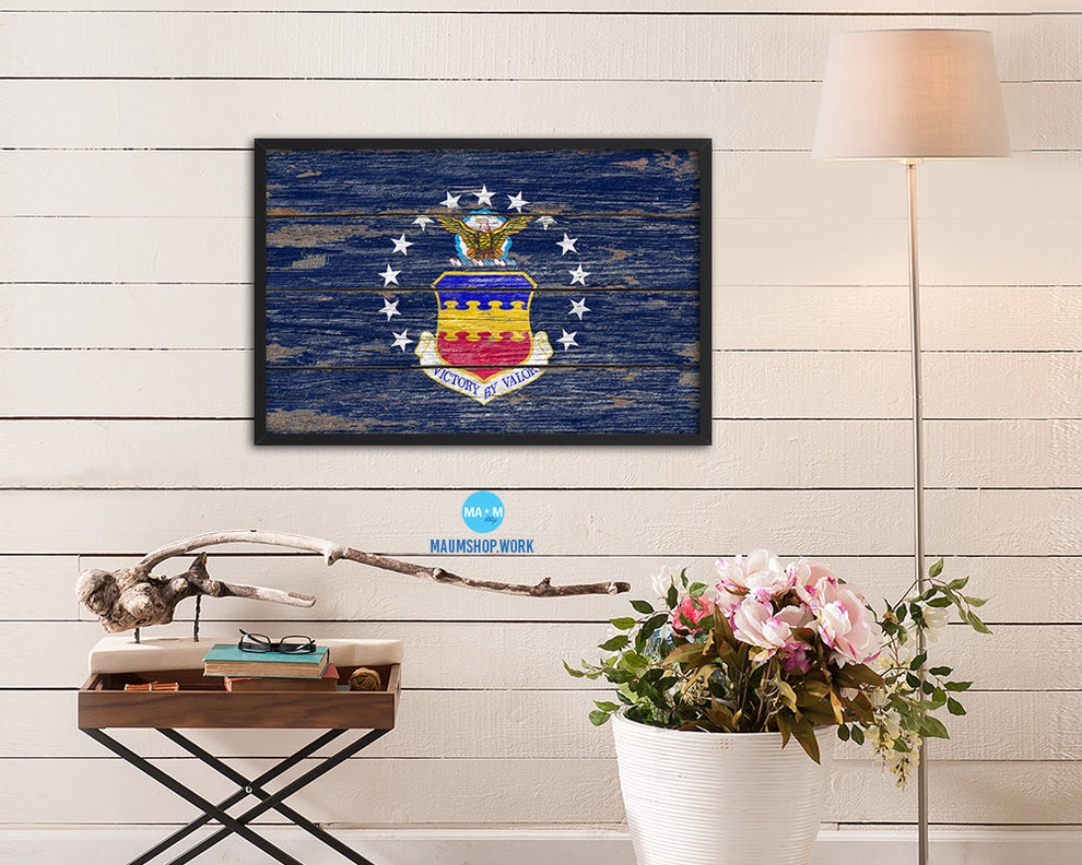 20th Fighter Wing Vintage Emblem Flag Wall Decor Art Prints - MAUMshop.work