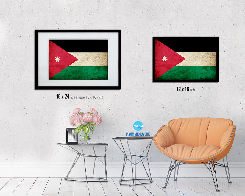 Jordan Country Vintage Flag Printable Wall Art - MAUMshop.work