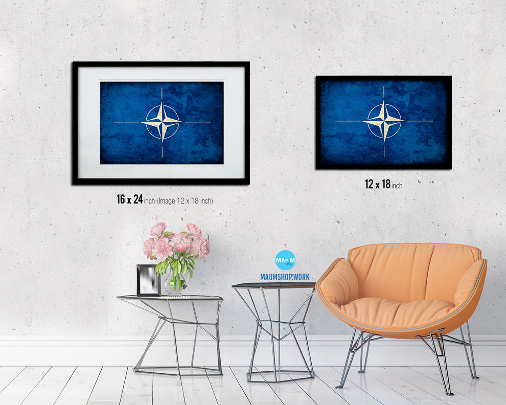 Nato Country Vintage Flag Printable Wall Art - MAUMshop.work