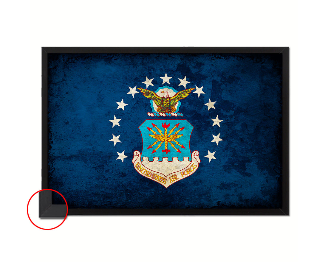 US Air Force Emblem Vintage Military Flag Wall Decor Art Prints ...