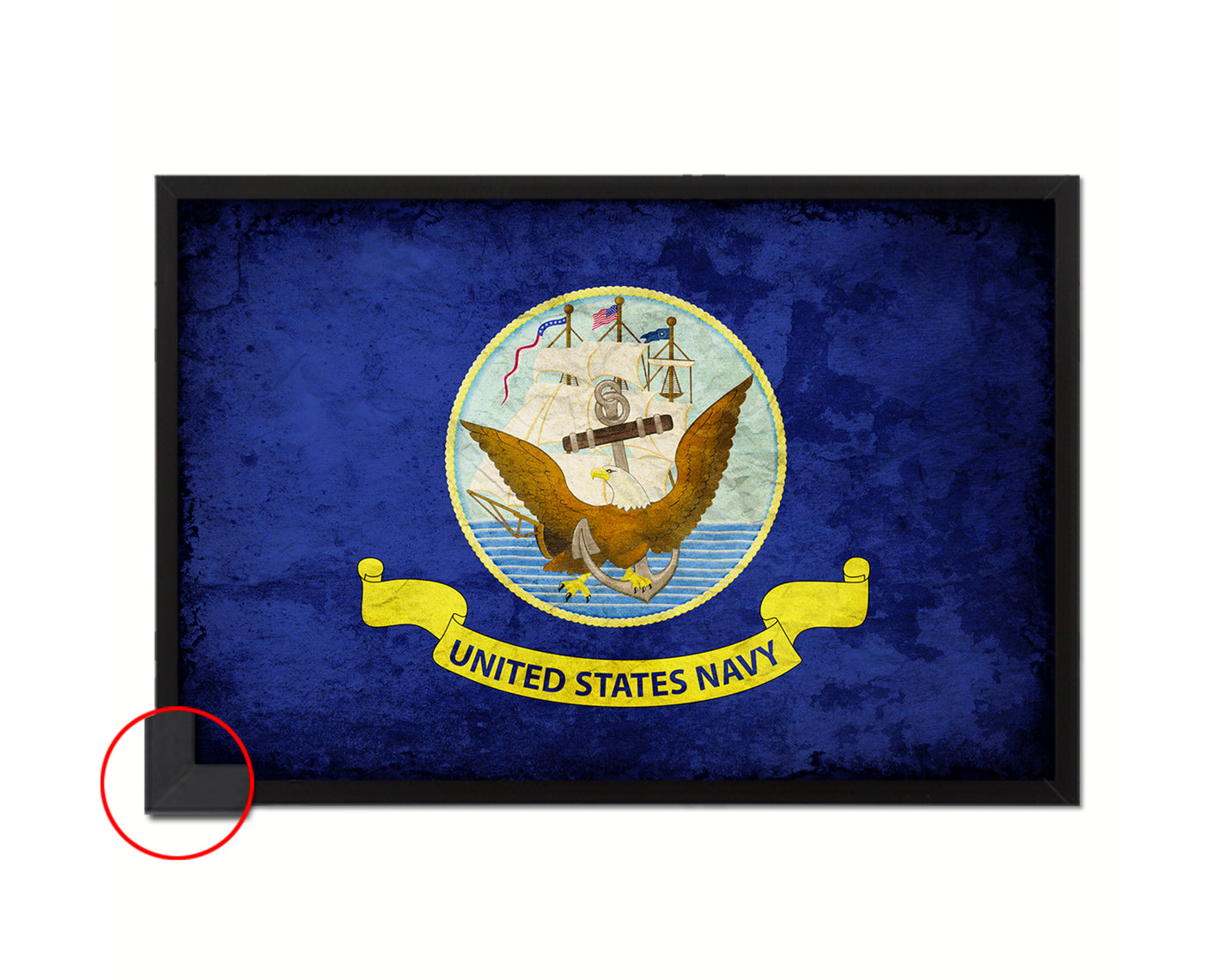 US Navy Vintage Military Flag Wall Decor Art Prints - MAUMshop.work