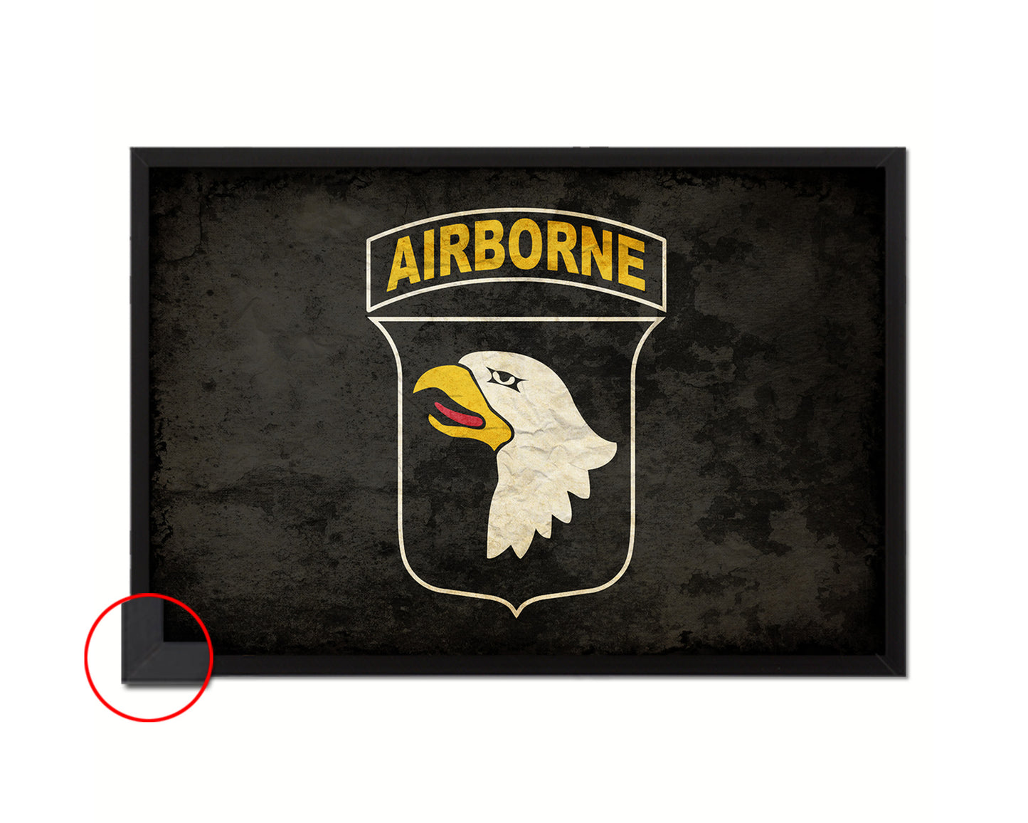 US Army 101st Airborne Vintage Military Flag Wall Decor Art Prints ...