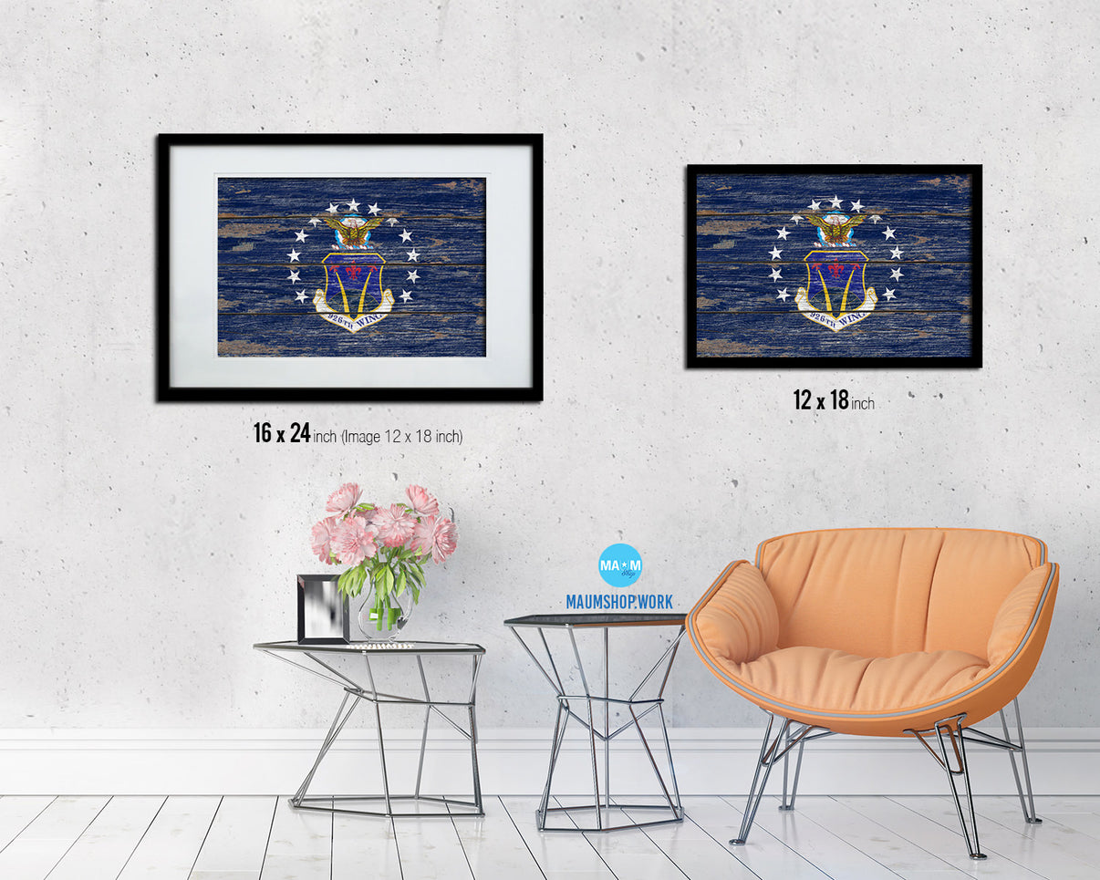 926th Wing Vintage Emblem Flag Wall Decor Art Prints - MAUMshop.work