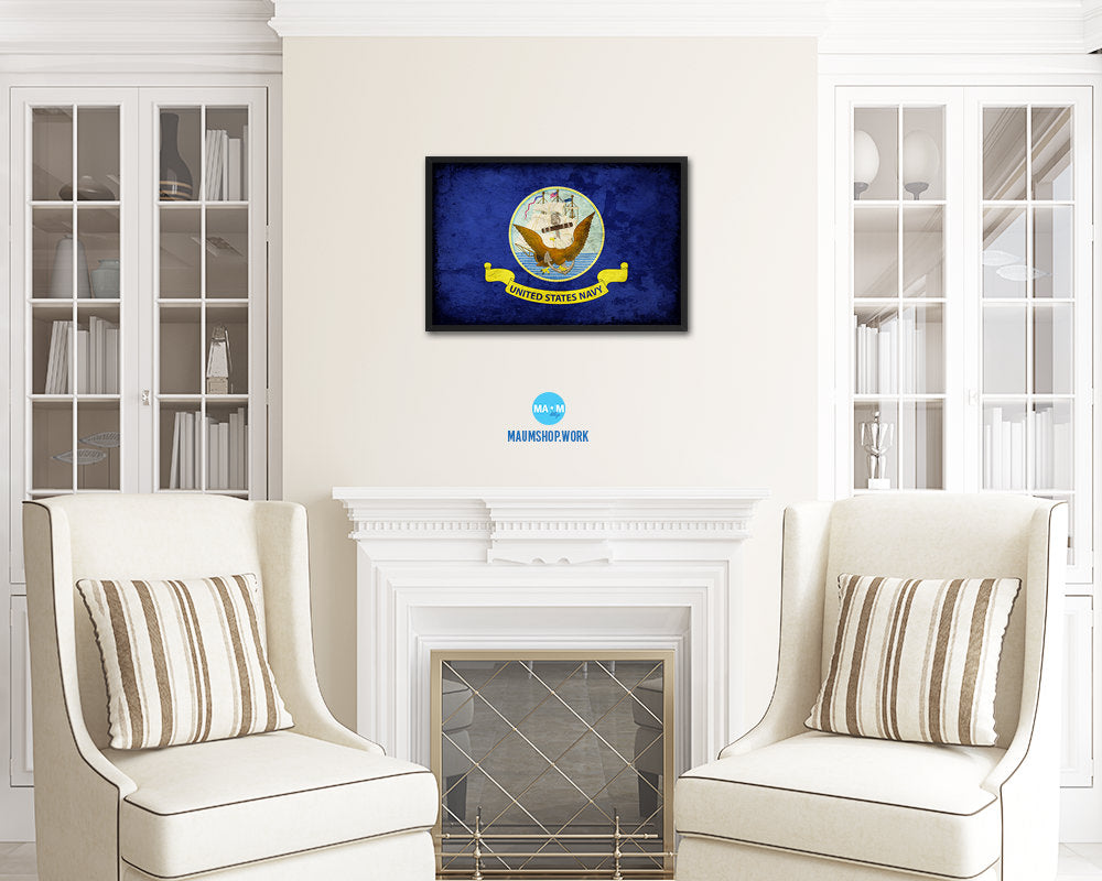 US Navy Vintage Military Flag Wall Decor Art Prints - MAUMshop.work