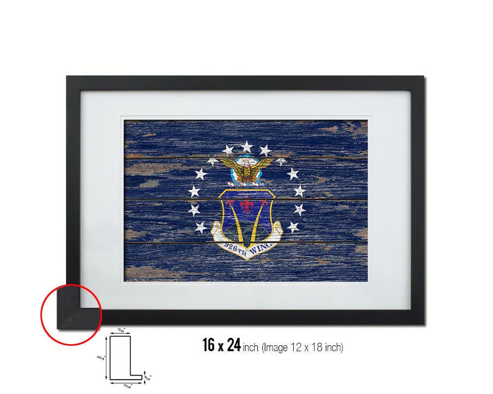 926th Wing Vintage Emblem Flag Wall Decor Art Prints - MAUMshop.work
