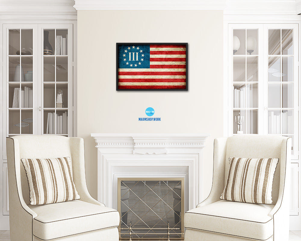 3 Percent Betsy Ross Nyberg Battle III, Revolutionary War Vintage ...
